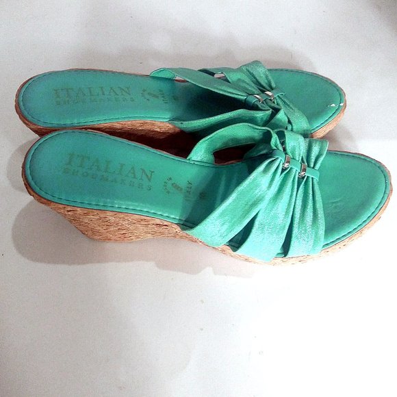 Italian Shoemakers | Shoes | Italian Shoemakers Vintage Wedges Wedge ...